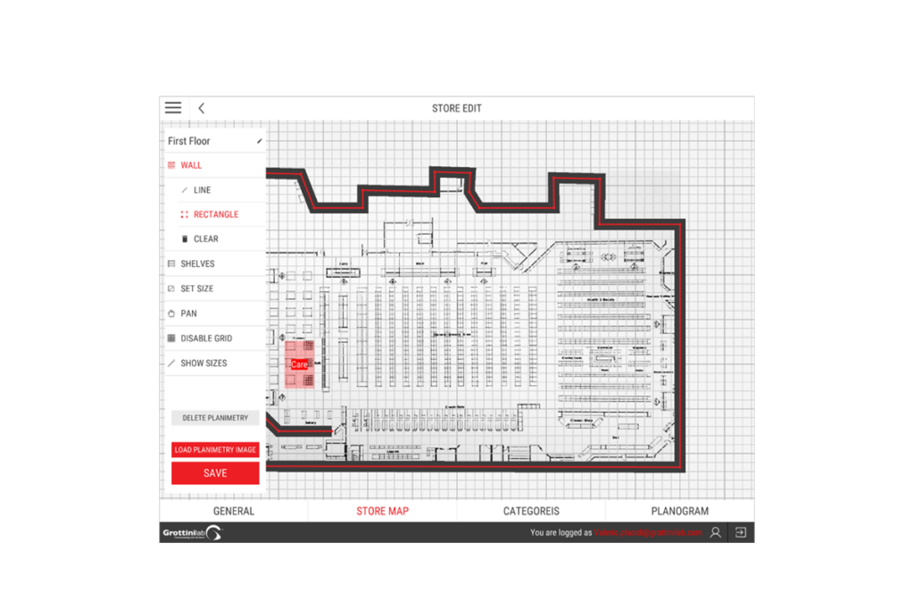 Store Audit App - Grottinilab